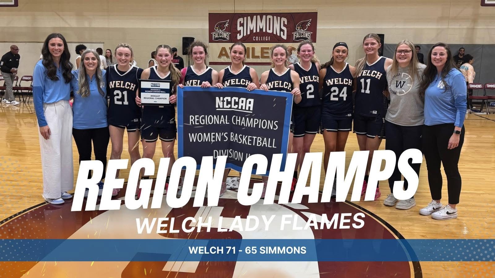 Welch Celebrates Historic Year for Lady Flames Basketball | Welch College